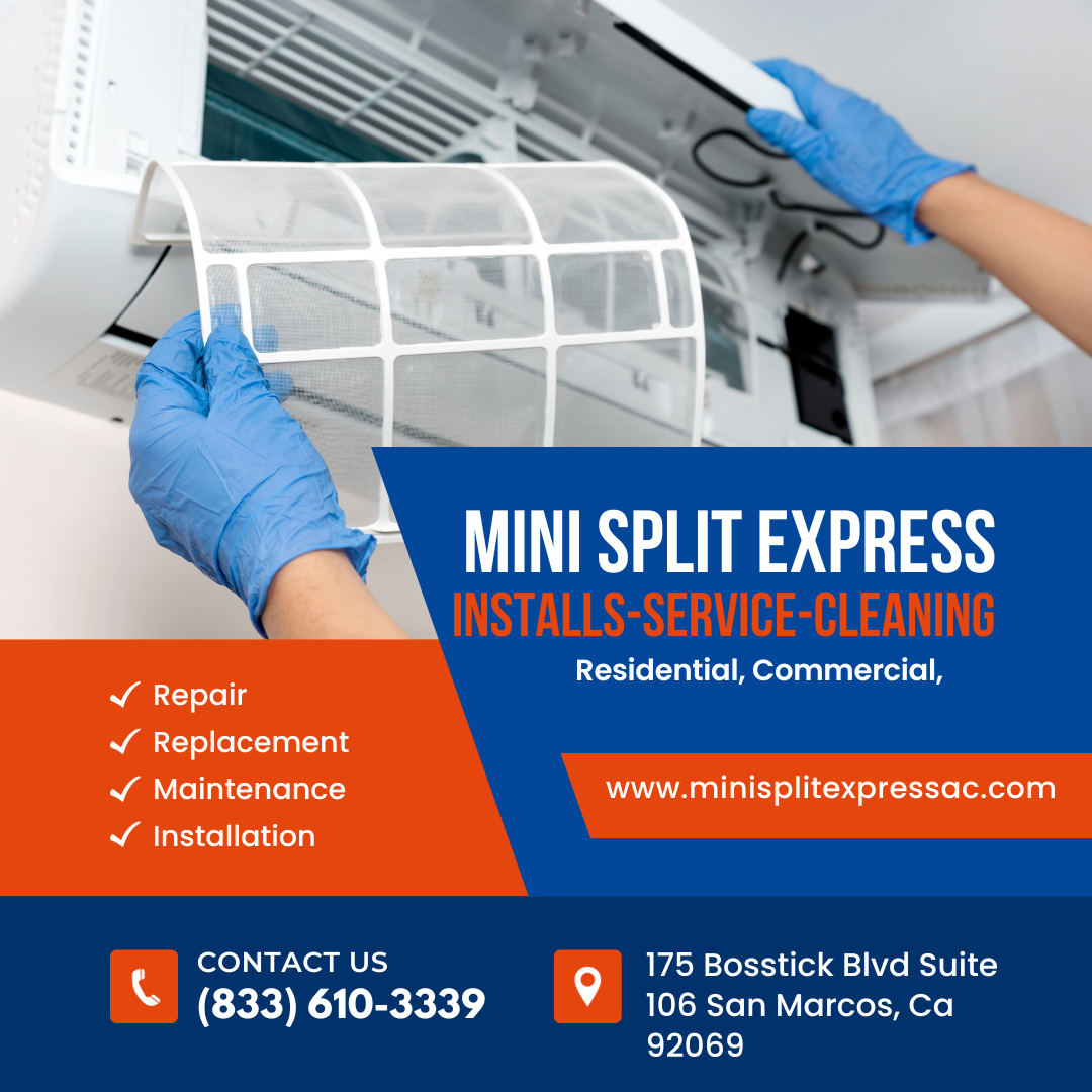 San Diego HVAC System Cleaning - Mini Split Express
